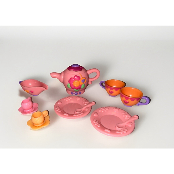 G3 Wiki | Toys | My Little Pony Tea Set Pretend Teapot Plates Cups ...